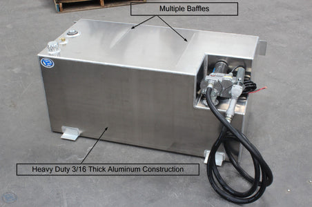 Boyd Welding 100 Gallon Fuel Transfer Tank System Aluminum With 15 GPM ...