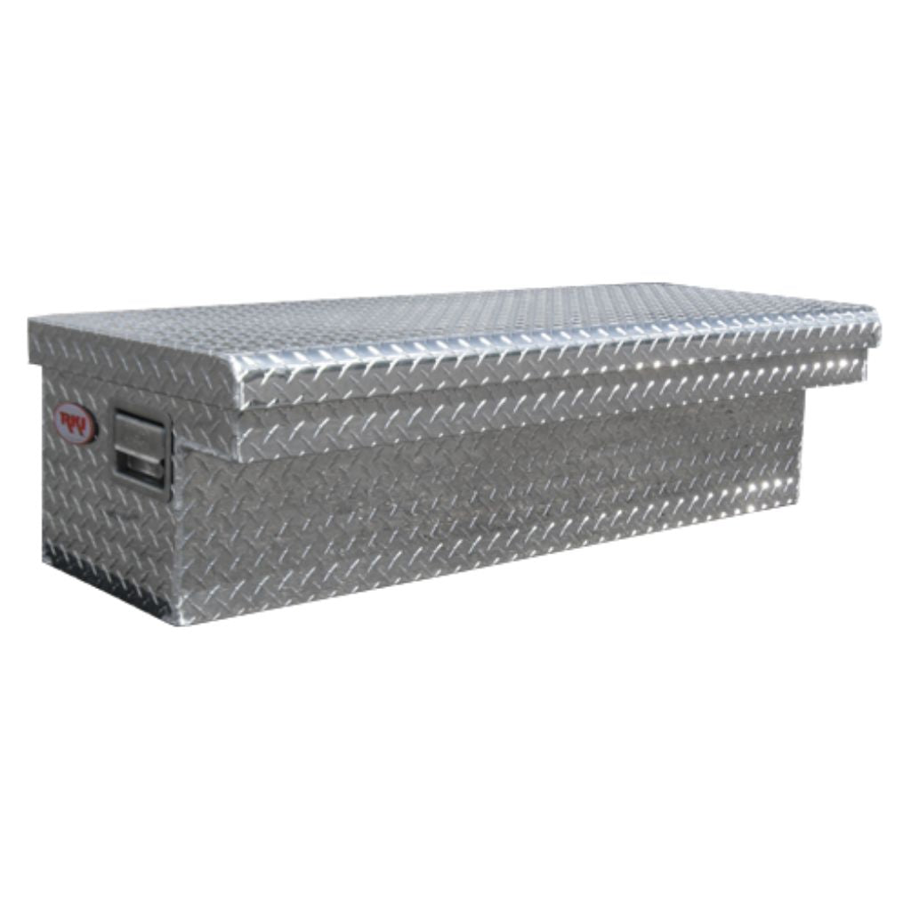 RKI Wide Side Mount Truck Tool Box Single Lid Low Profile Wide Aluminu ...