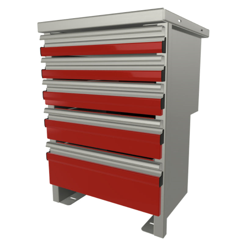 CTech Reading Service Body Drawer Unit 18.5w x 26.32h x 18.5d 510169 ...