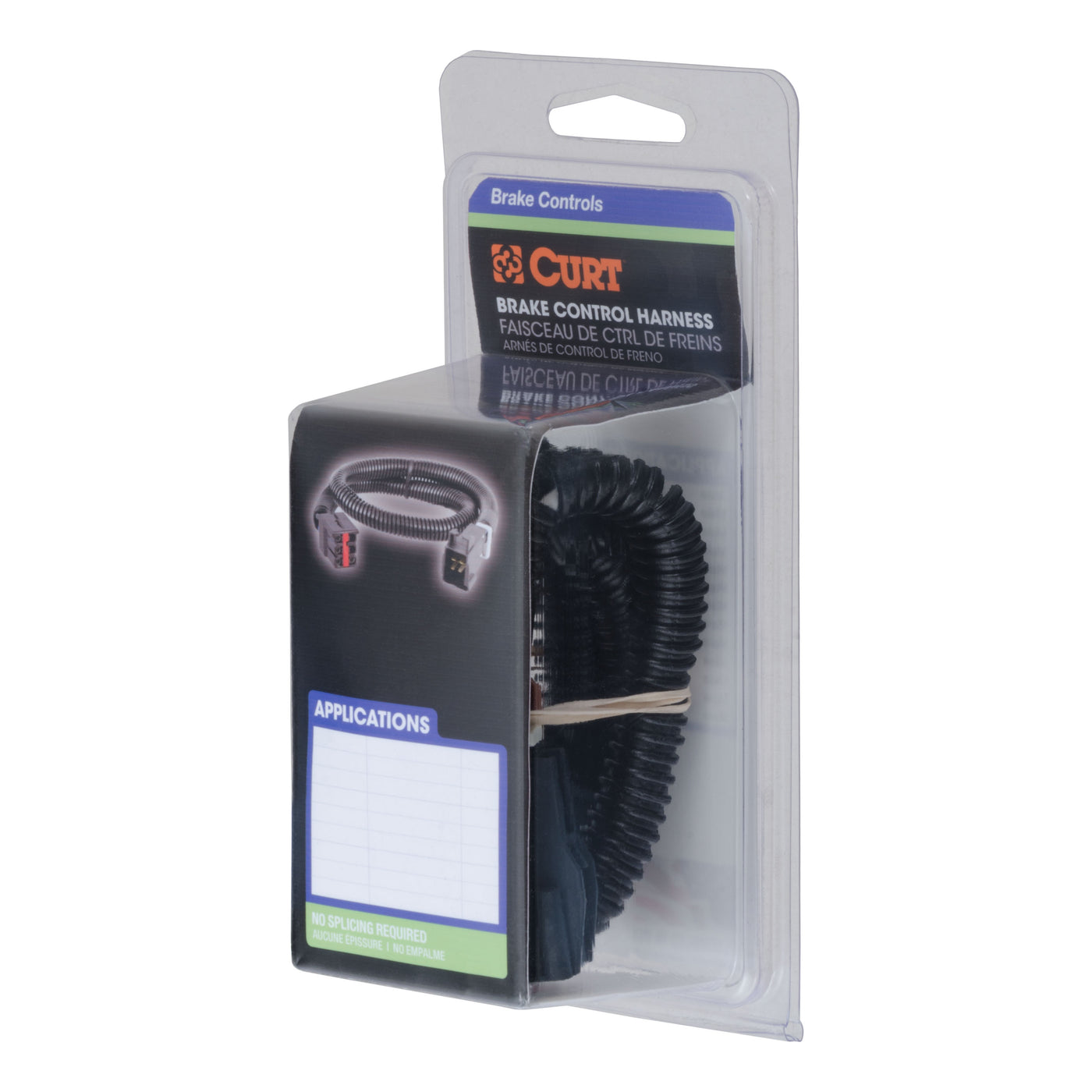 CURT Quick Plug Trailer Brake Controller Wiring Harness, Compatible wi ...
