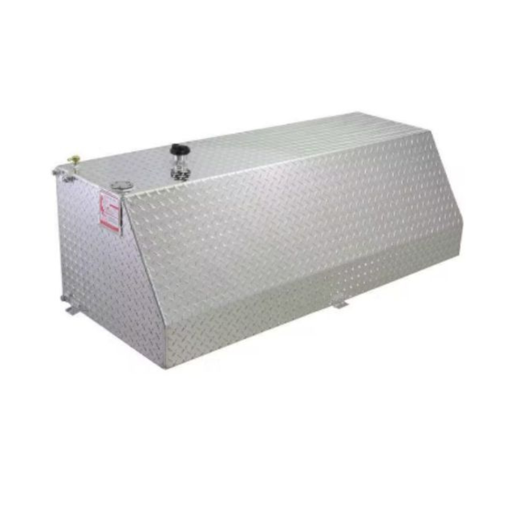 RDS 63 Gallon Auxiliary Fuel Tank Bright Aluminum 50X18X19 Model # 717 ...