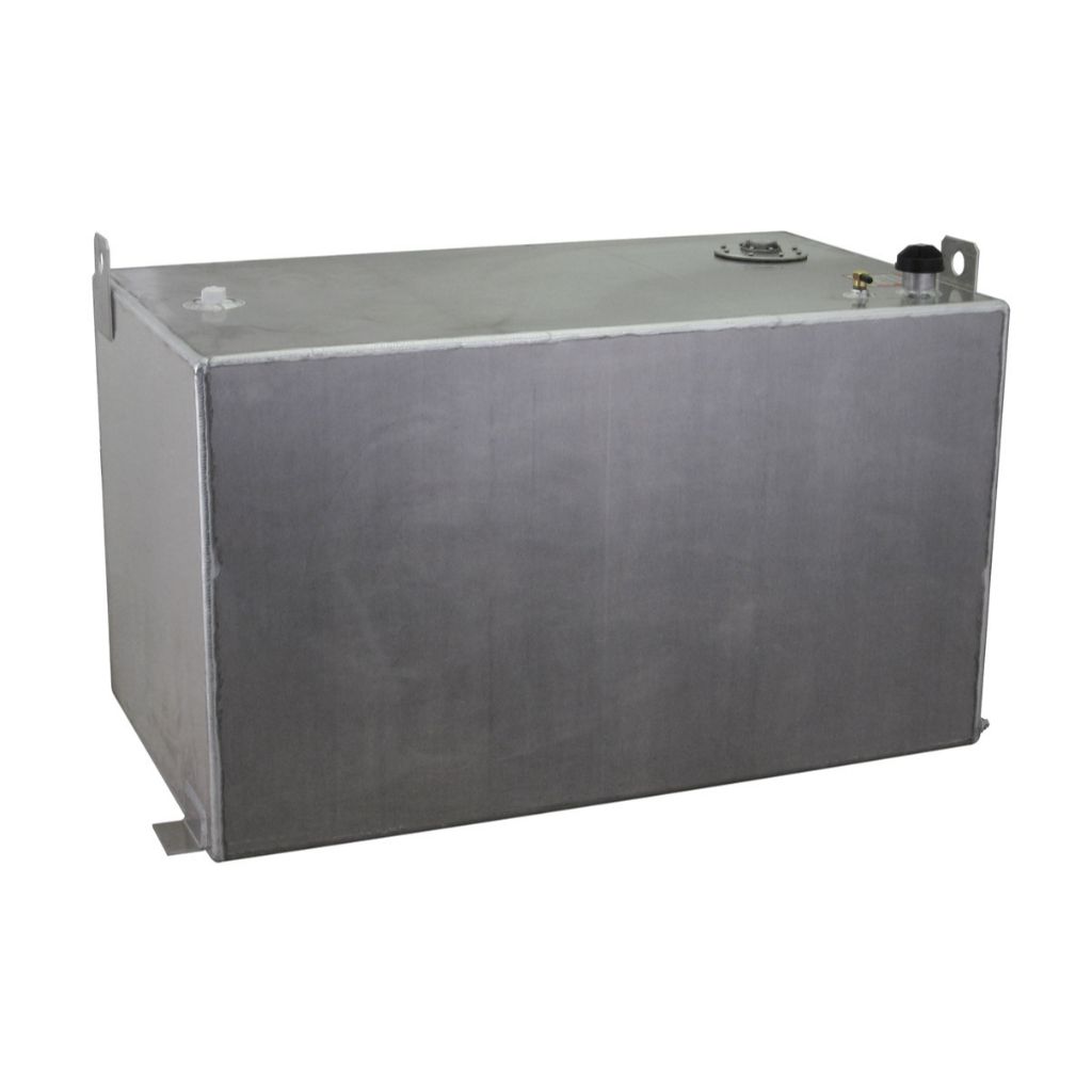 RDS 150 Gallon Rectangular Transfer Tank Bright Aluminum Mill Finish ...