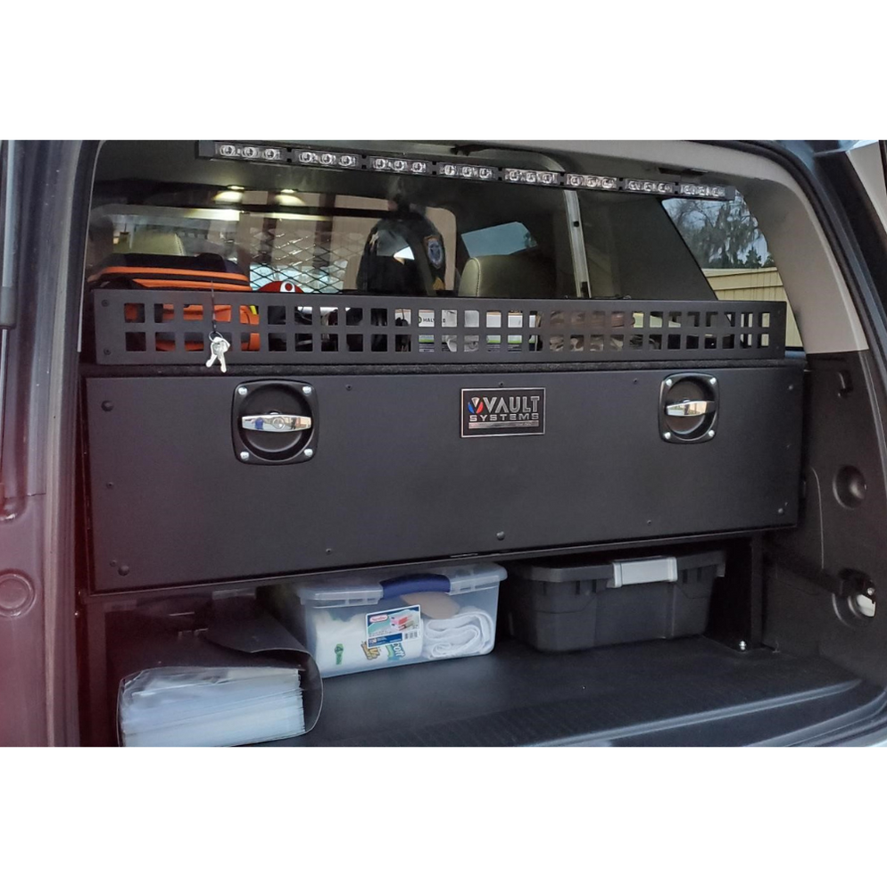 American Aluminum Single Drawer Vault System With Top Basket Powder Co ...