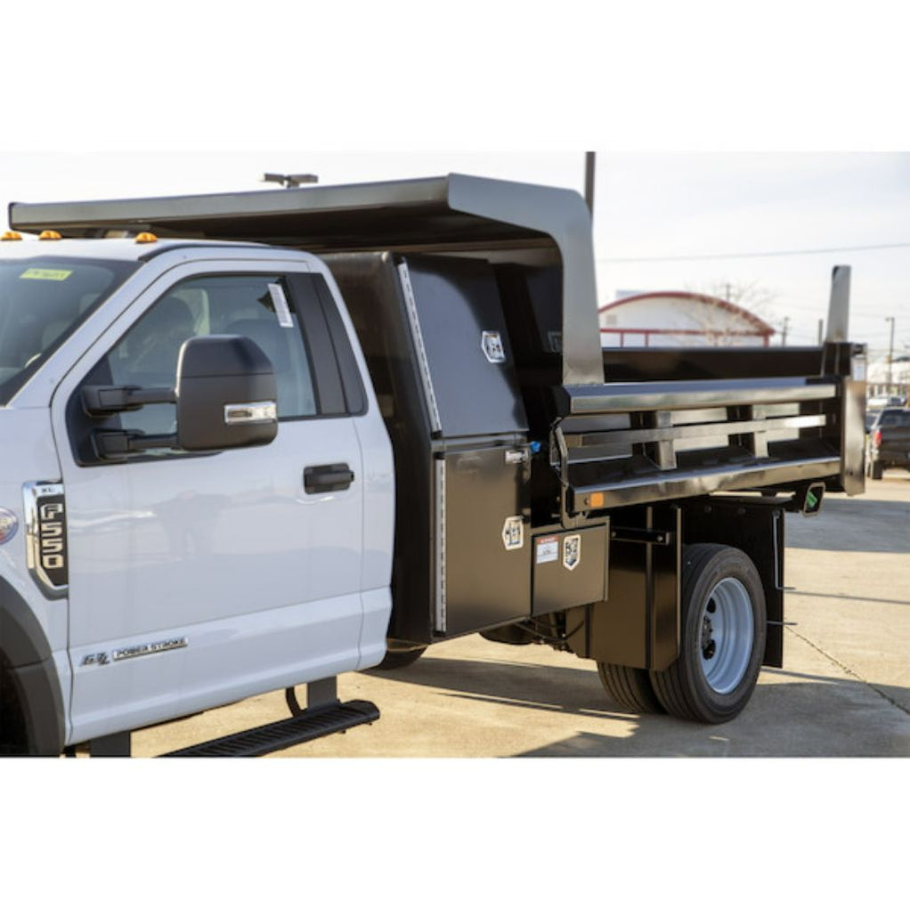 Buyers Products 55X48X85 Gloss Black Steel L-Pack Backpack Truck Box W ...