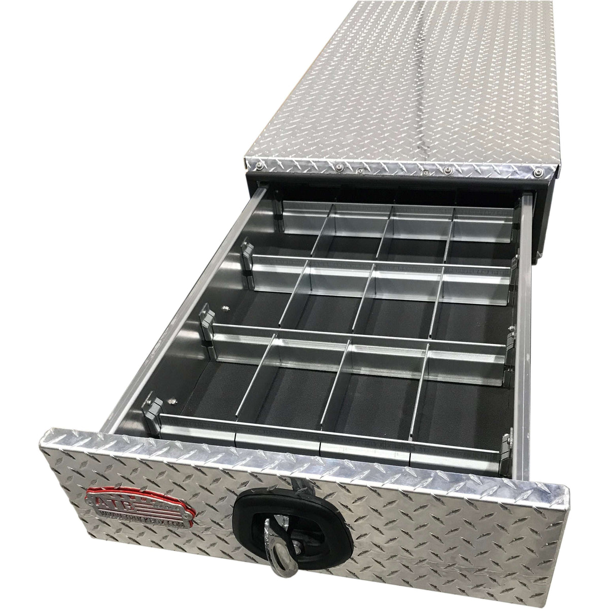 ATB Bed Pack Tool Box Single Drawer Heavy Duty Aluminum 52x24x8 Model ...