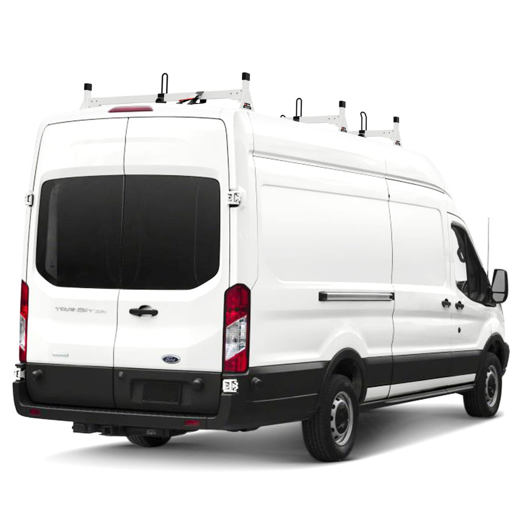 Vantech 3 Bar Aluminum 72" Knapheide Kuv Ladder Rack White Model H5100 ...