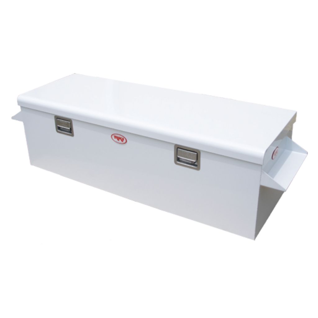 RKI Chest Truck Tool Box M-Series White Steel Model M60-1 — Elite Truck