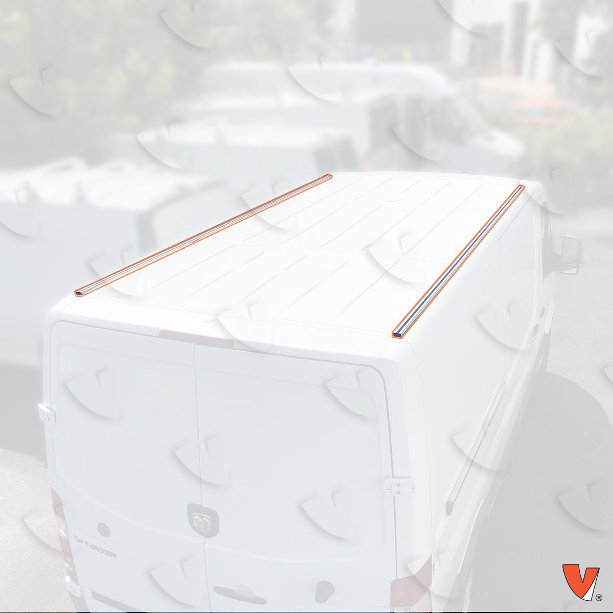 (REQUIRED) Vantech Track System for Mercedes Sprinter 2007-current 144 ...