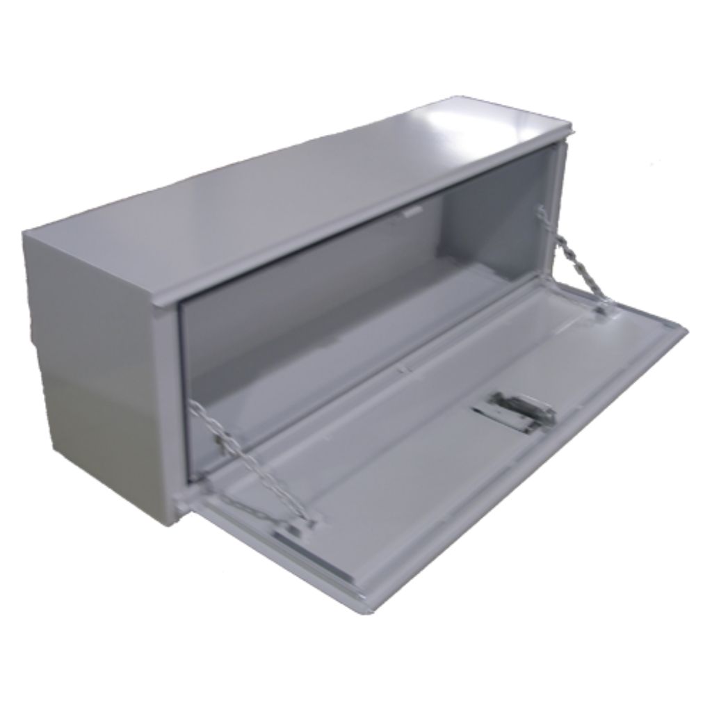 RKI Top Mount Truck Tool Box Single Door White Steel Model US48C ...