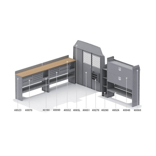 Holman Locksmith Van Package Mercedes Sprinter 144" WB Model 50SPL ...