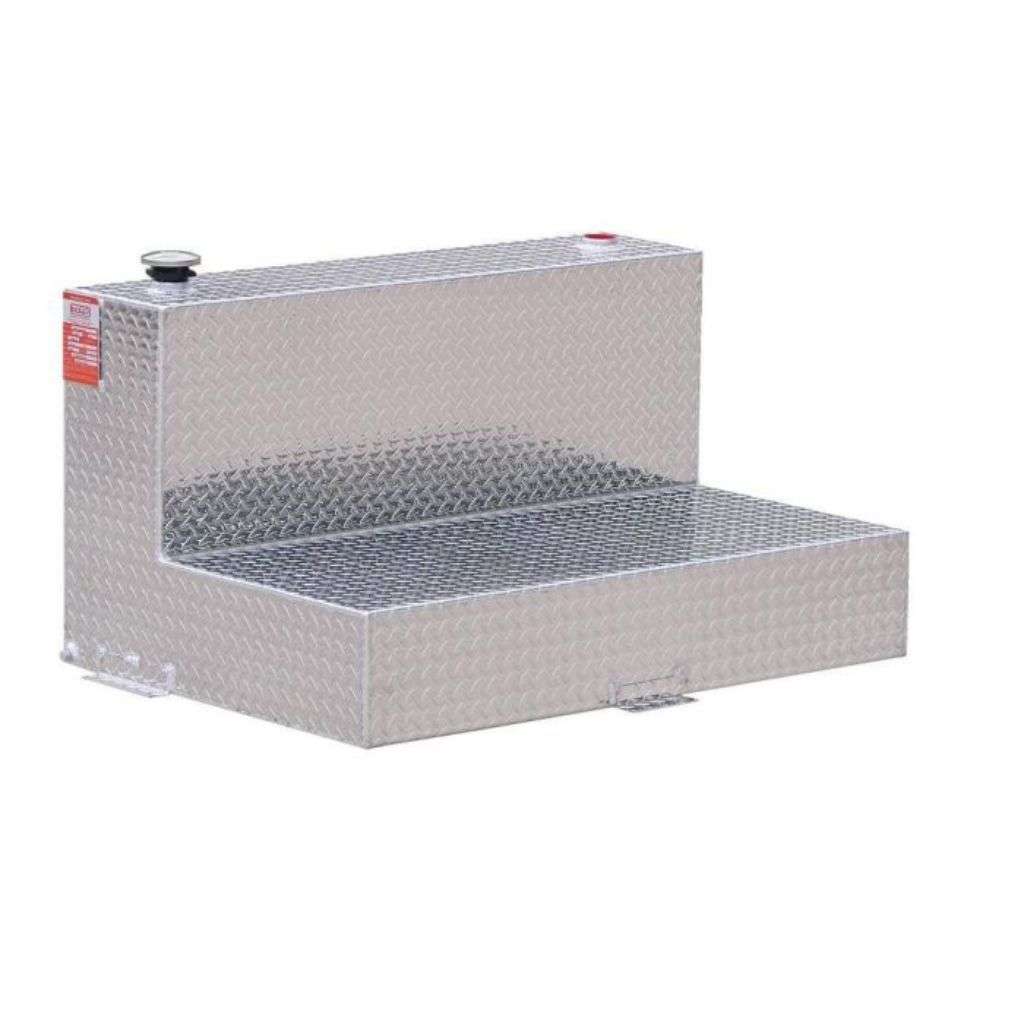 ATI 100 Gallon L Shaped Transfer Tank Bright Aluminum Model # TTL100 ...