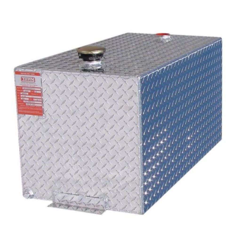 ATI 50 Gallon Rectangle Transfer Tank Bright Aluminum Model # TTR50 ...