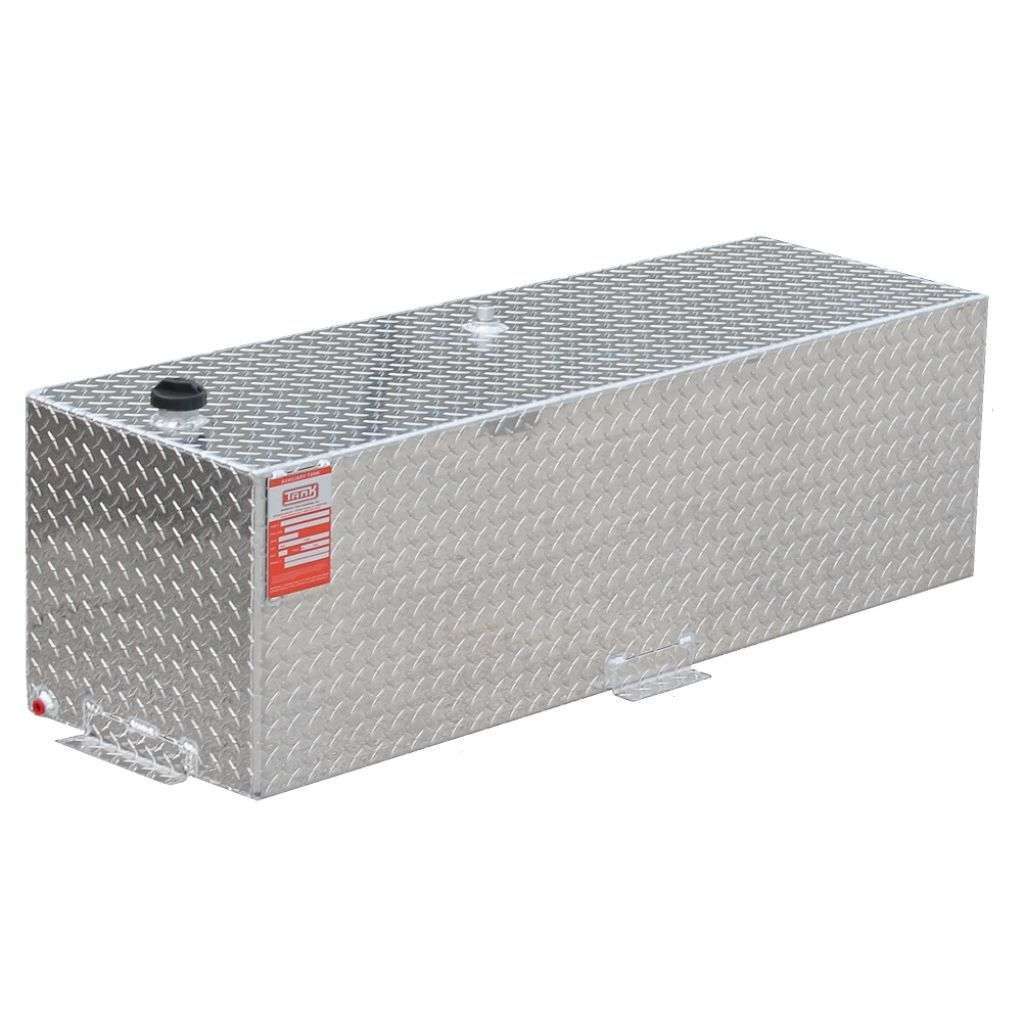 ATI 66 Gallon Diesel Rectangle Auxiliary Tank Bright Aluminum Model ...