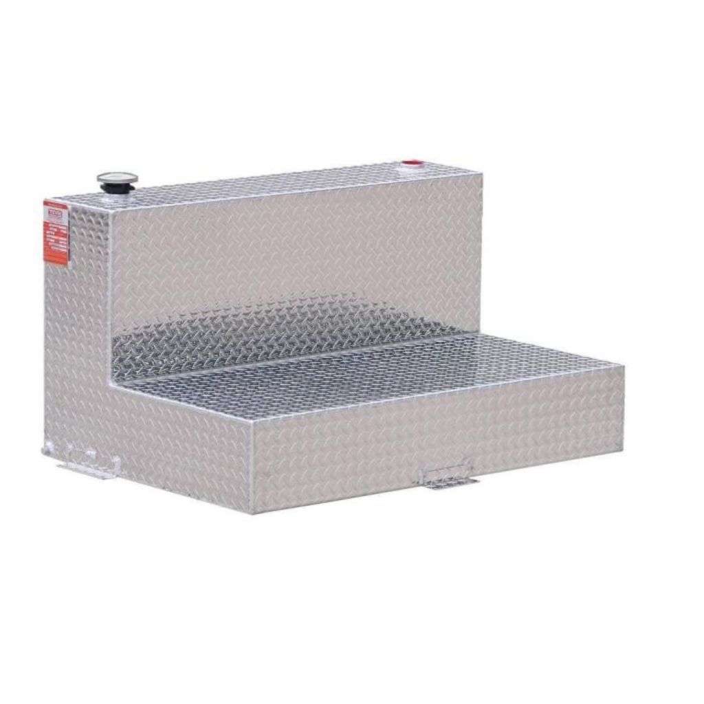 ATI 95 Gallon L Shaped Transfer Tank Bright Aluminum Model # TTL95 ...