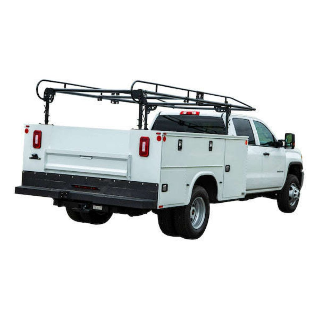Buyers Products Service Body Ladder Rack 14-1/2 Ft Black Steel Model 1 ...
