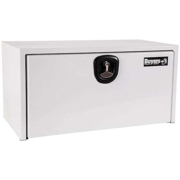 Buyers Products 24x24x36 Inch White Steel Underbody Truck Box With 3-P ...