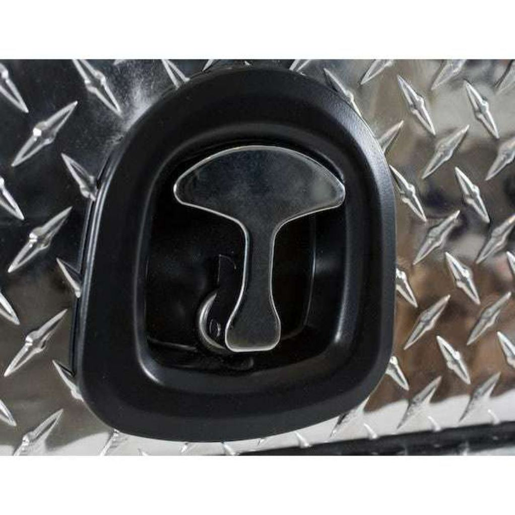 Buyers Products 18x16x72 Aluminum Top Mount Truck Box with Flip-Up Doo ...