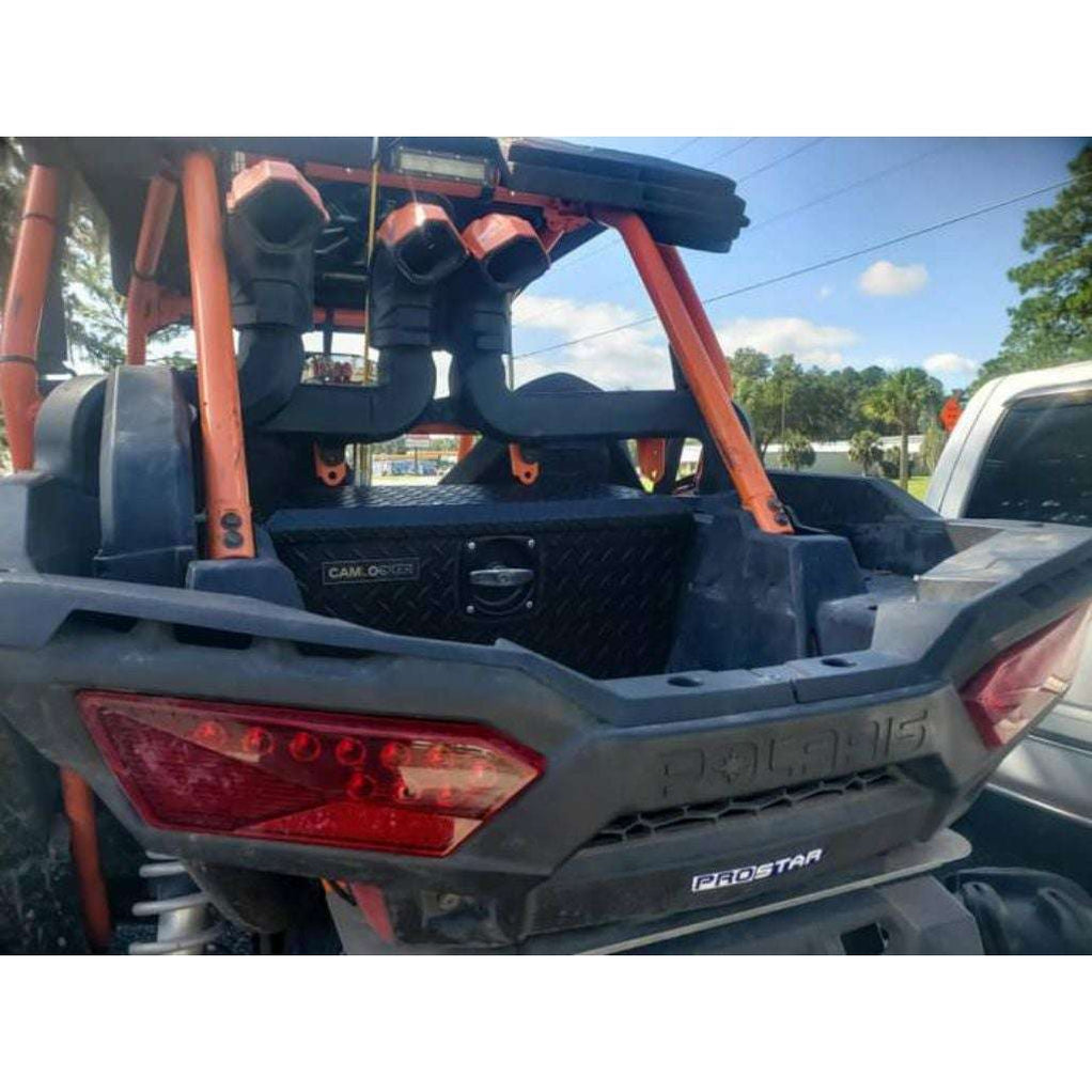 CamLocker UTV Tool Box Polaris RZR Matte Black Aluminum SXSRZRMB ...