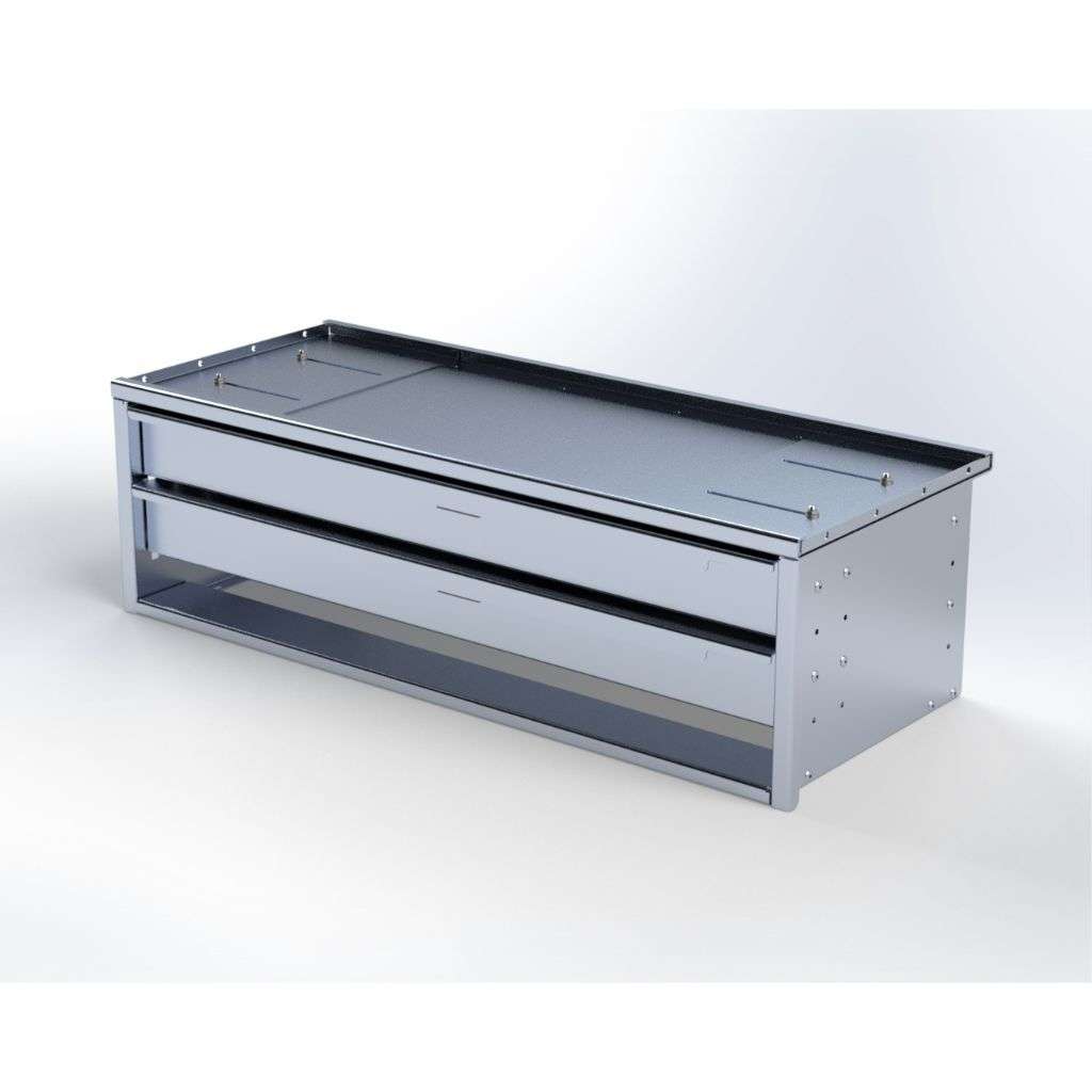 EZ-STAK Service Body Storage Drawer Unit 12''H X 40''W X 16''D Fits Kn ...