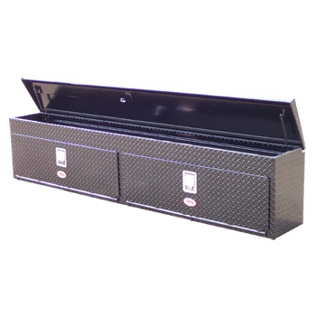 RKI Chest Box With Top Opening Lid 72x20x14 Black Diamond Tread Alumin ...