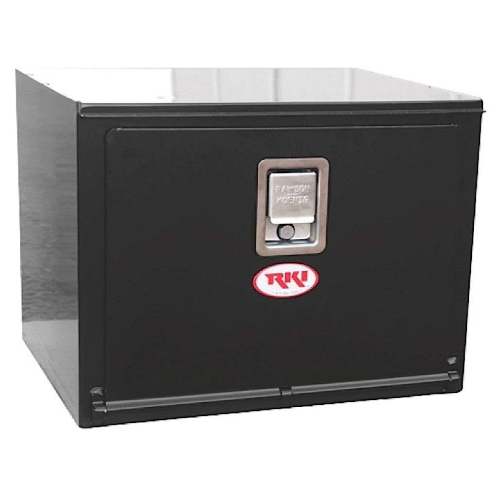 RKI Underbody Truck Box 24x18x18 H-Series 14 Gauge Black Steel Model ...
