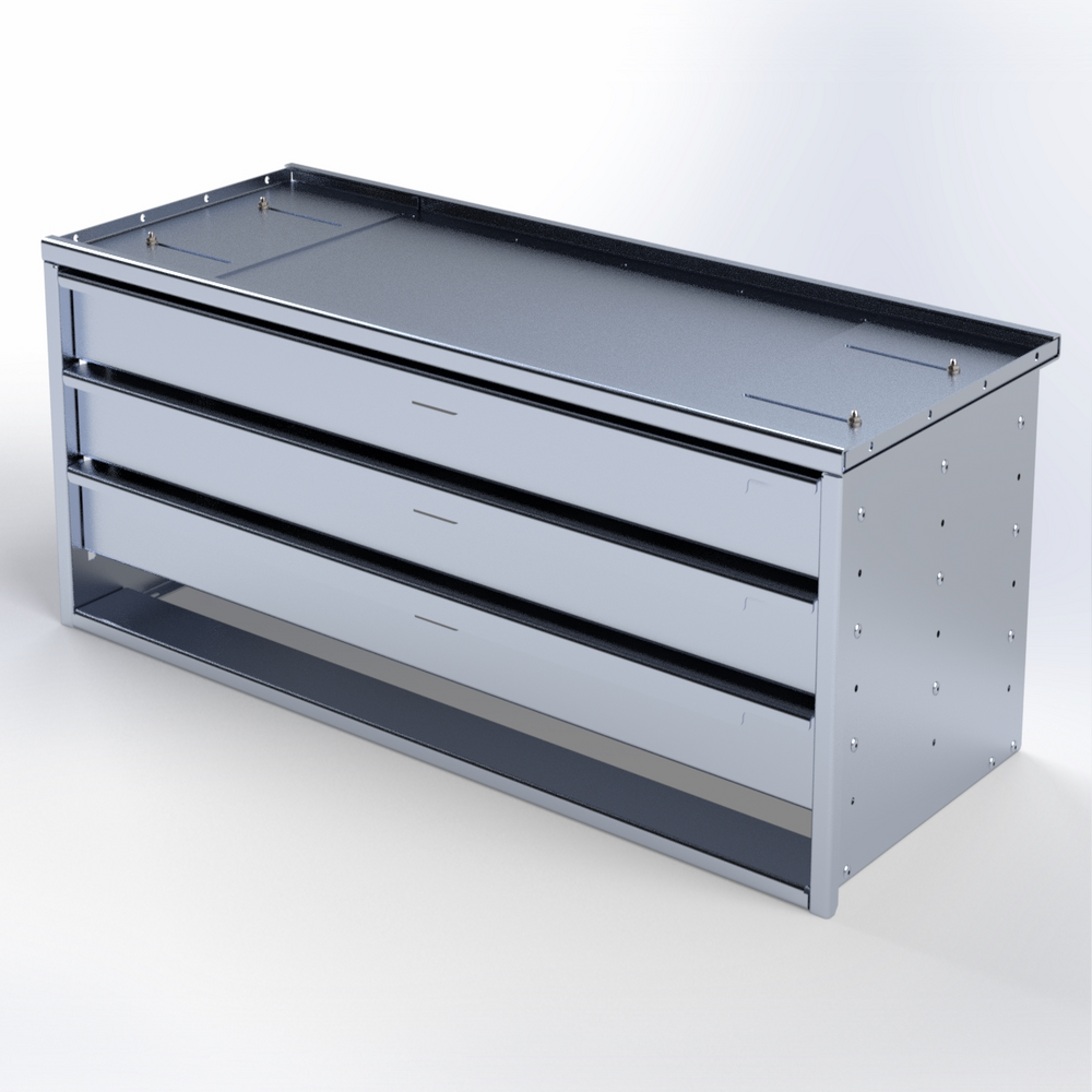 EZ-STAK Service Body Storage Drawer Unit 16"H x 46"W x 18"D — Elite Truck