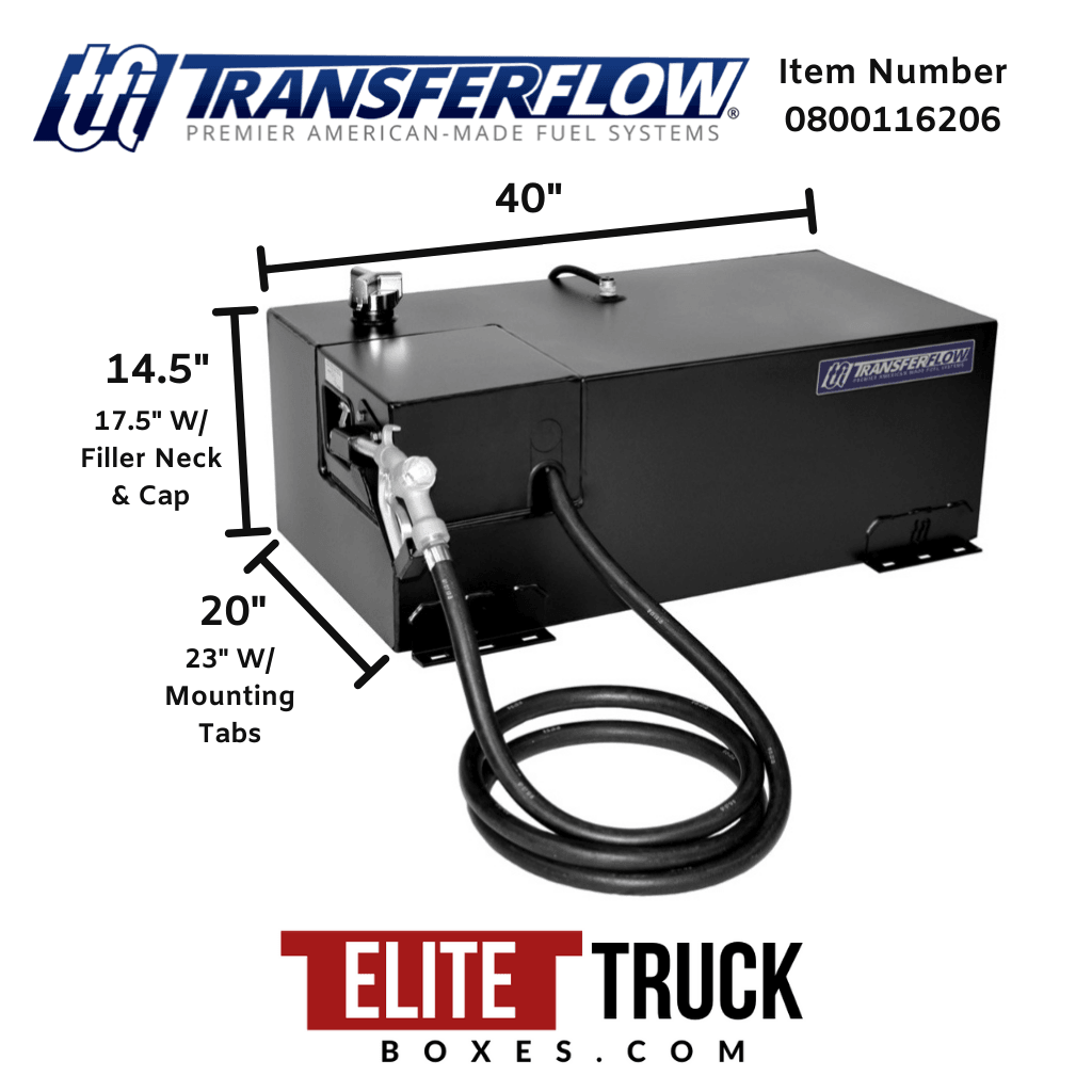 Transfer Flow 50/50 Gallon Split Fuel Transfer Tank System Diesel or G ...