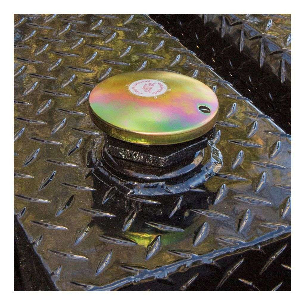 UWS Gloss Black Hammerhead-Style 100-Gallon Aluminum Combo Transfer Ta ...