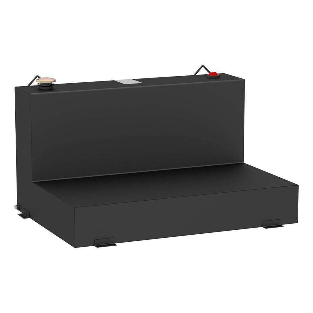 UWS Matte Black 85-Gallon L-Shape Steel Transfer Tank Model ST-85-L-MB ...