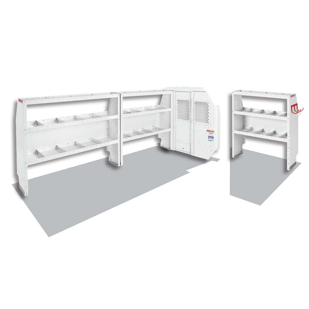 Weather Guard Commercial Shelving Van Package Full-Size Low Roof Ford ...