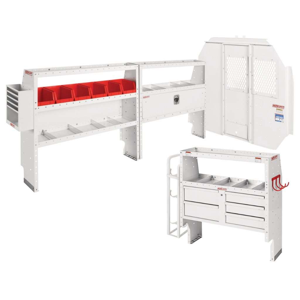 Weather Guard HVAC/Mechanical Van Package Full-Size Low Roof Ford Tran ...