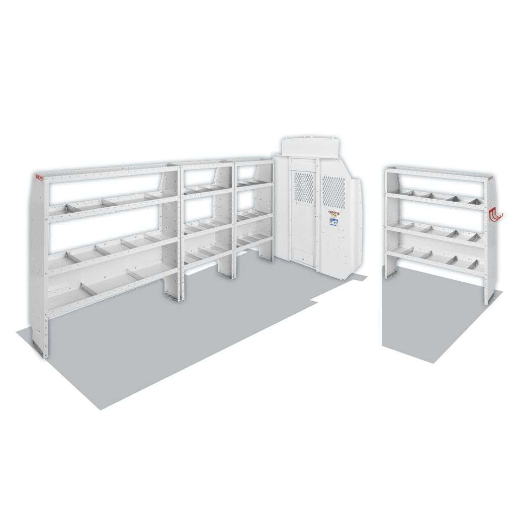 Weather Guard Commercial Shelving Van Package High-Roof Ram ProMaster ...