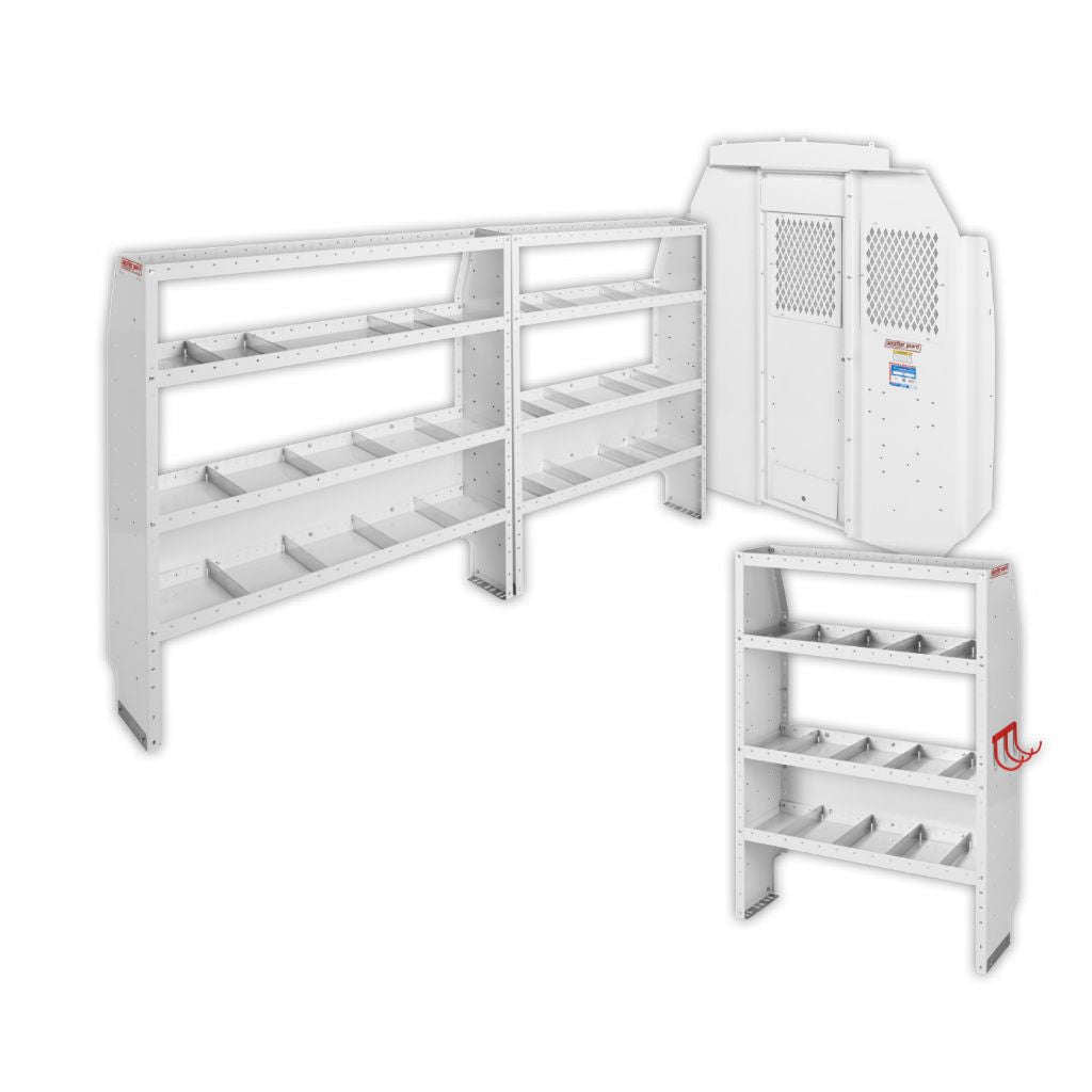 Weather Guard Commercial Shelving Van Package Sprinter 144" WB Model 6 ...