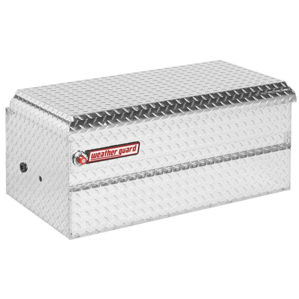 Weather Guard Chest Tool Box Compact Bright Aluminum 37X20.25X17 Model ...