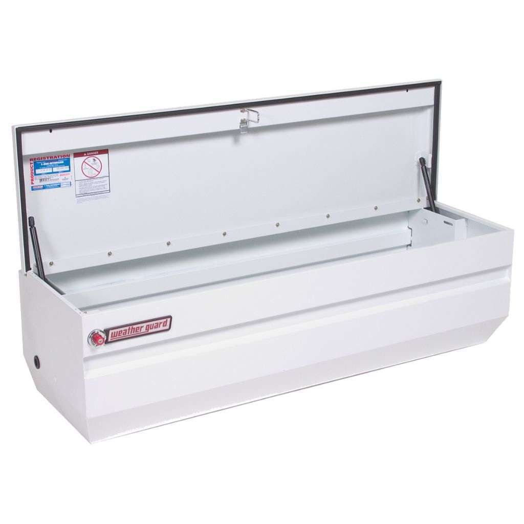 Weather Guard Chest Tool Box White Steel 62X20X19.25 Model 665-3-01 ...