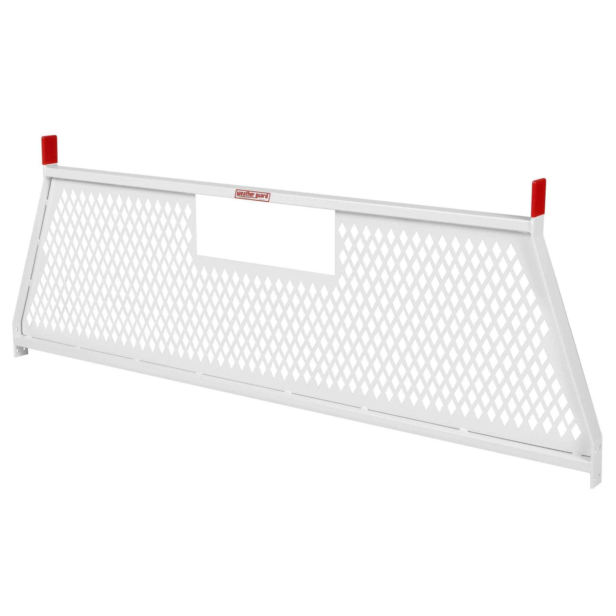 Weather Guard Headache Rack Cab Protector Protect-A-Rail® White Steel ...